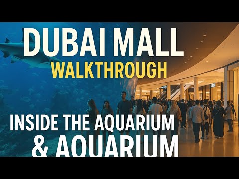 What’s Inside Dubai Mall? 🤯🐟✨ Full Walkthrough 🎥