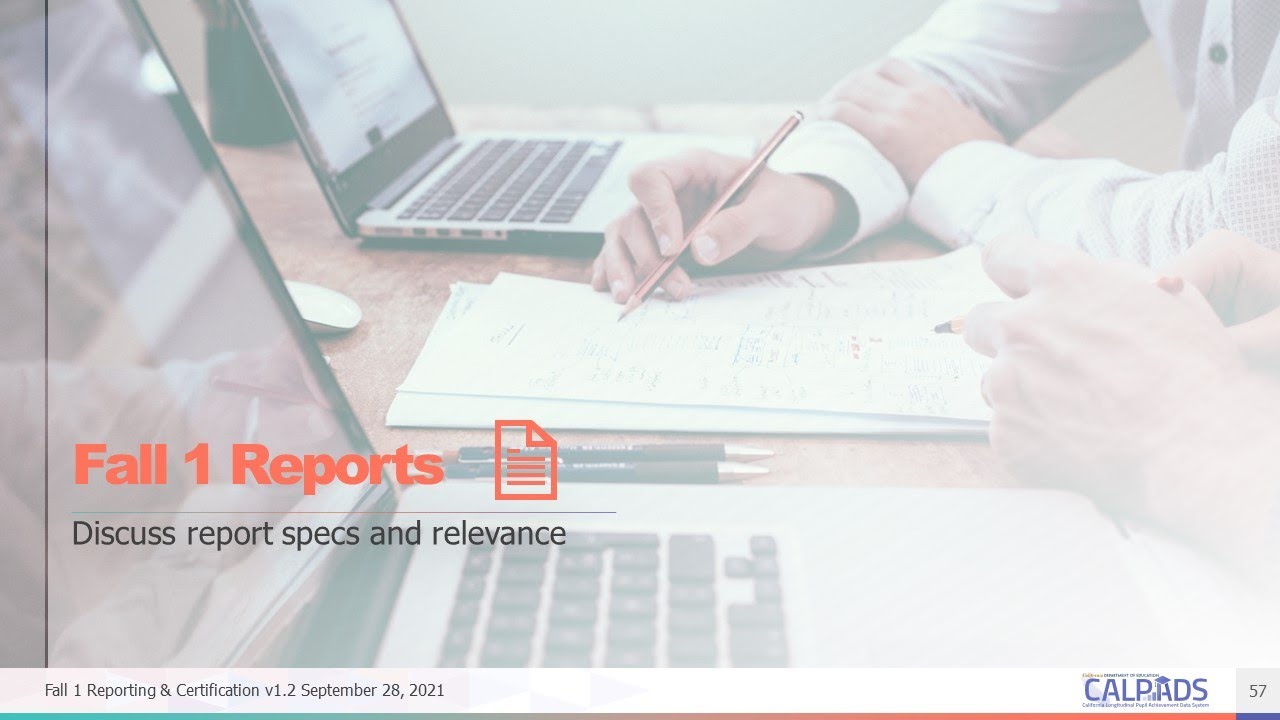 Fall-1  Reporting and Certification - Module - E - Reports