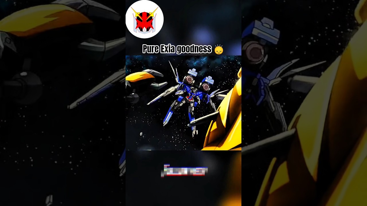 That time when Gundam Exia used the GN Armor Type-E 🥹 Anime Name: Gundam 00 ep 25