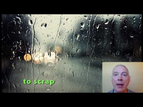 English Vocabulary. to SCRAP