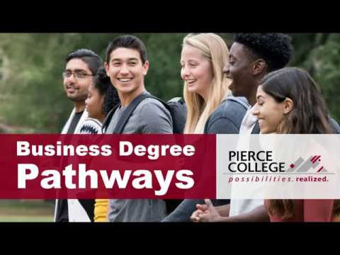 Pierce College Business Degree Pathways - 2019