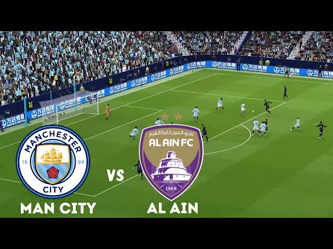Manchester City vs Al Ain - Pes 21 Gameplay | Club World Cup 2025 | Realistic Simulation