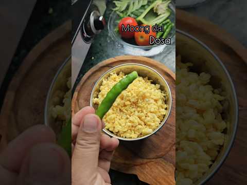Healthy moong dal dosa #moongdaldosarecipe #moongdal #highprotein #breakfastideas #shorts #viral