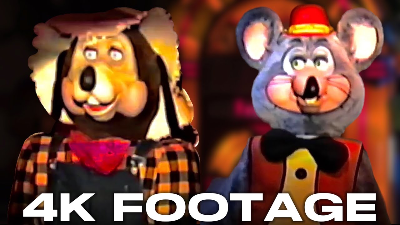 Chuck E Cheese || Prototype Concept Unification Stage Footage (Enhanced) (4K) (60FPS)
