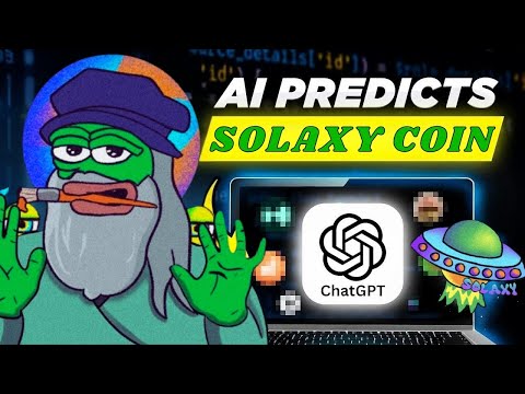 ChatGPT Says SOLX Will Explode – Solaxy Coin 2025 Forecast Revealed!