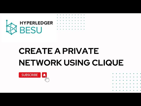 Besu Private Network with Clique Consensus