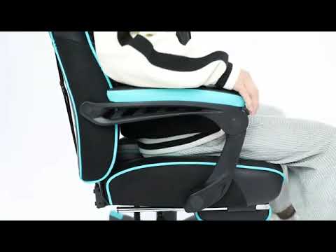 HOFFREE Gaming Chair Computer Chair with Speakers Massage Game Chairs
