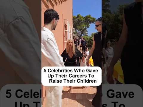 5 Celebrities Who Gave Up Their Careers To Raise Their Children #hollywood #celebrity #shorts #celeb