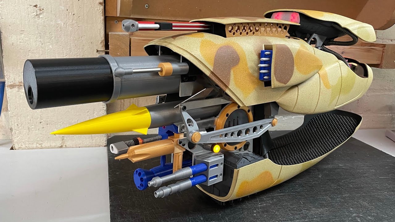 3D-Printed Zorg ZF-1 Weapon Will Blow You Away, Has the Little Red ...