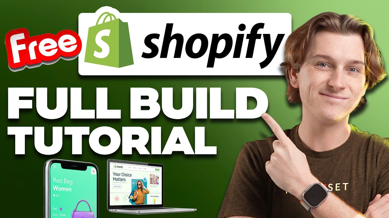 How To Create A Shopify Store For FREE (Extended Shopify Trial & Discount!)