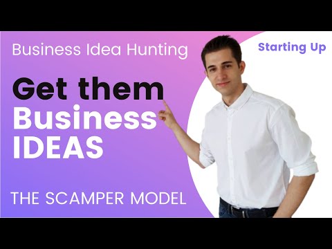 7 Ways to Generate Great Business Ideas! The SCAMPER technique
