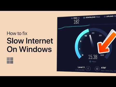 How To Fix Slow Internet Speed on Windows