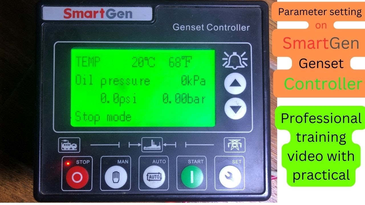 Smart Gen parameters setting Controller Module With manual pdf  passwords