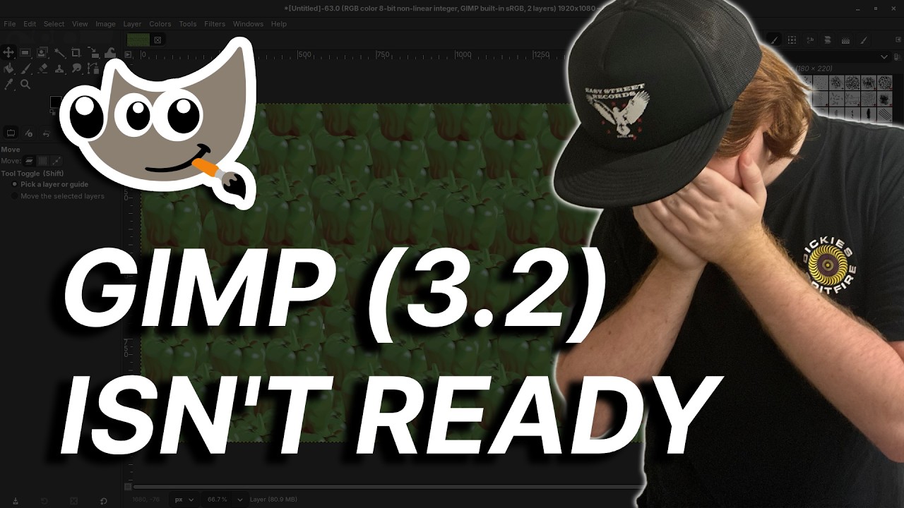 Why GIMP Isn't Ready For Me in 2026 (GIMP 3.2)