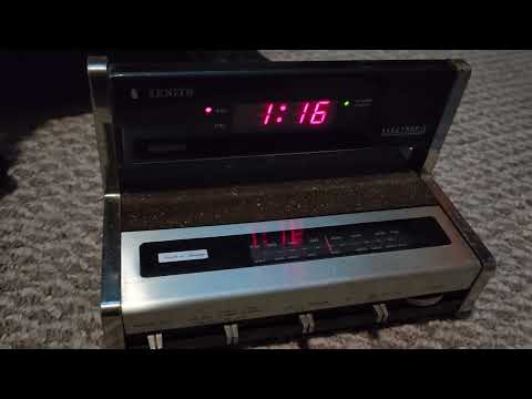 Zenith J465W Alarm Test... I guess?