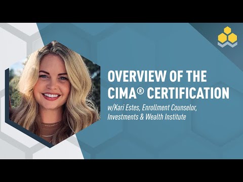 Intro to CIMA Certification