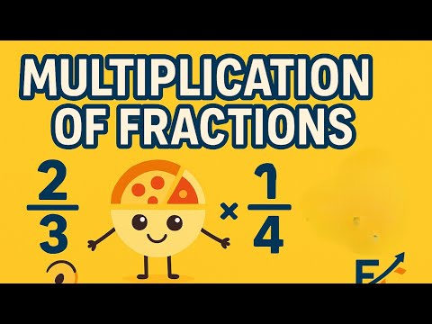 Fractions - Lecture 10| Multiplication of Fractions? 🤔simplest method with easy examples!