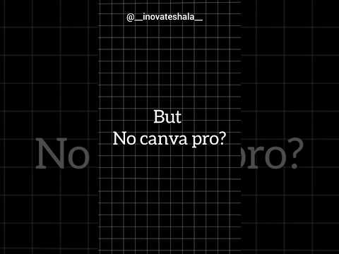 Remove background in canva without canvapro #canvatipsandtricks#Ai#canvapp