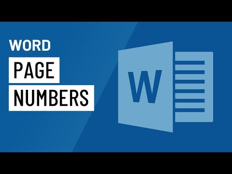 Word: Page Numbers