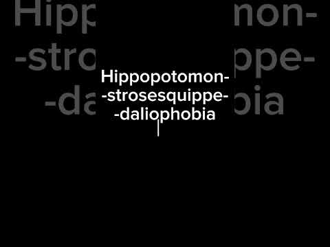 Second longest word in English