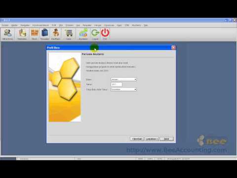 Setup Profile baru, untuk membuat perusahaan/database baru