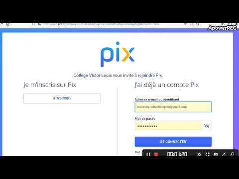 Utiliser PIX avec un code de connection