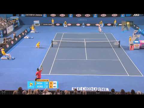 Match point: Verdasco v Nishikori