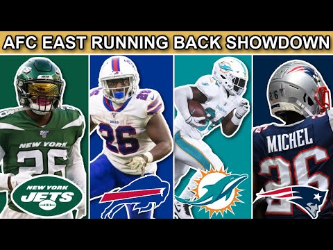 AFC EAST RUNNING BACK SHOWDOWN (Le'Veon Bell, Devin Singletary, Jordan Howard & Sony Michel)