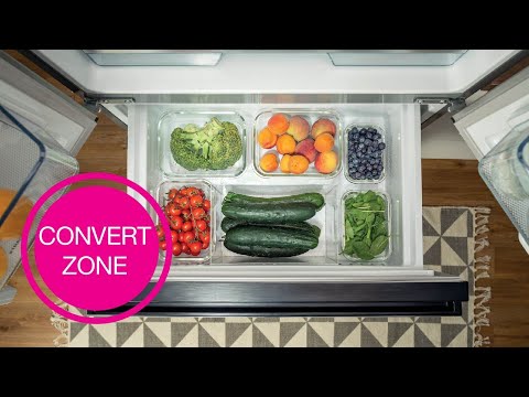 How it works: ConvertZone • Gorenje French Door Refrigerators