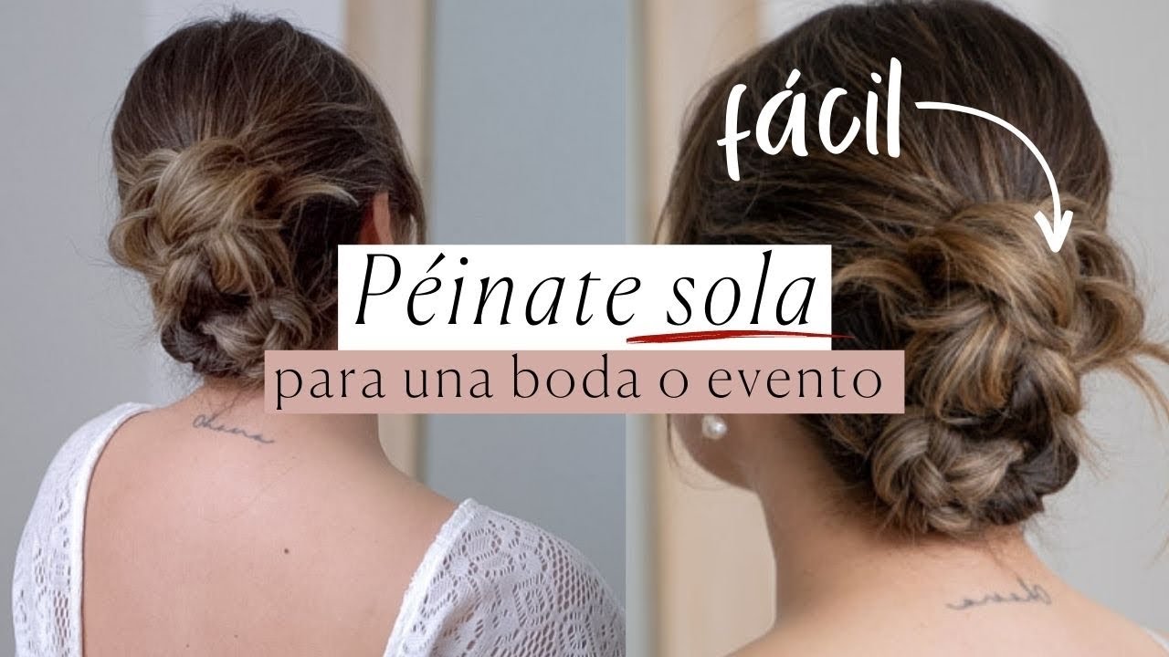 HAIRSTYLES | Updo for a wedding | Valentina Arjona