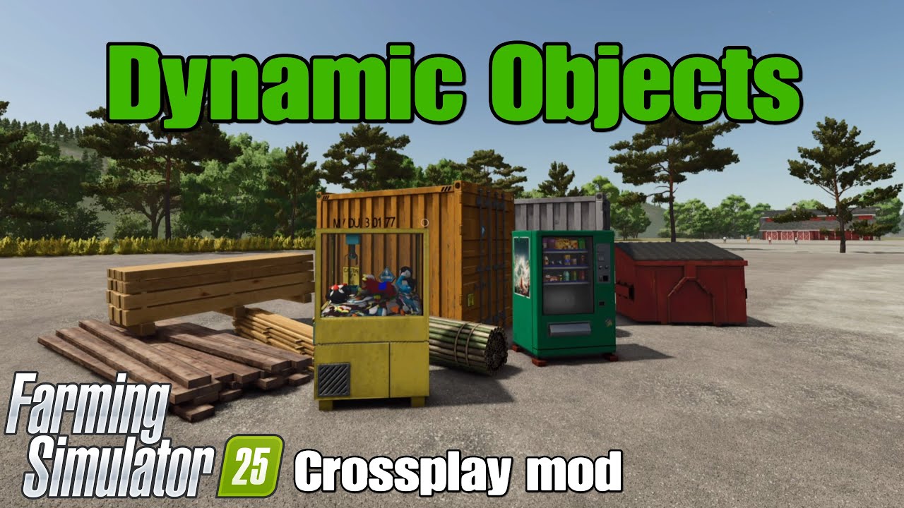 Dynamic Objects / FS25 crossplay mod