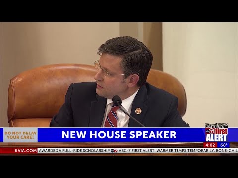 Rep. Mike Johnson of Louisiana elected Speaker of the House