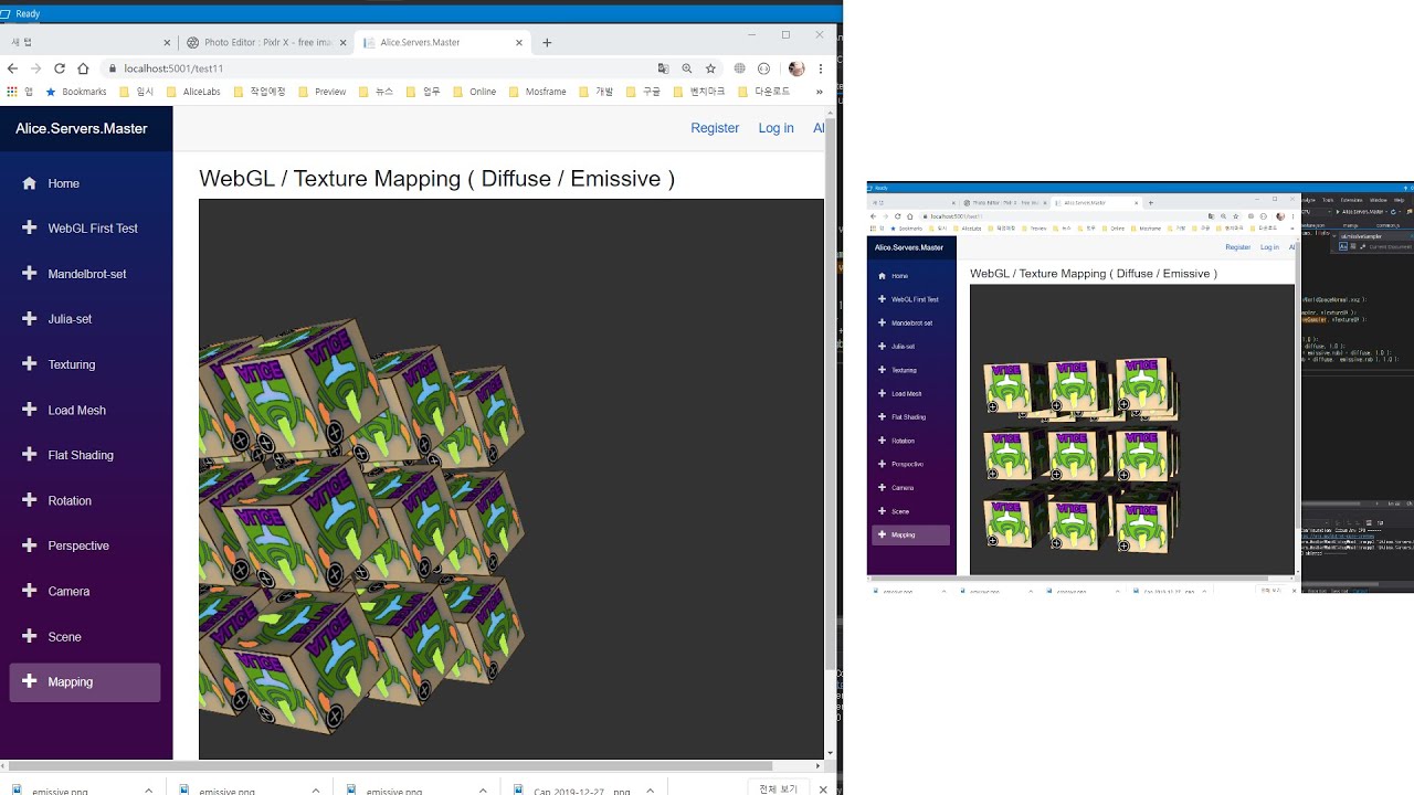 P00701 / Blazor & WebGL / Texture Mapping (2)