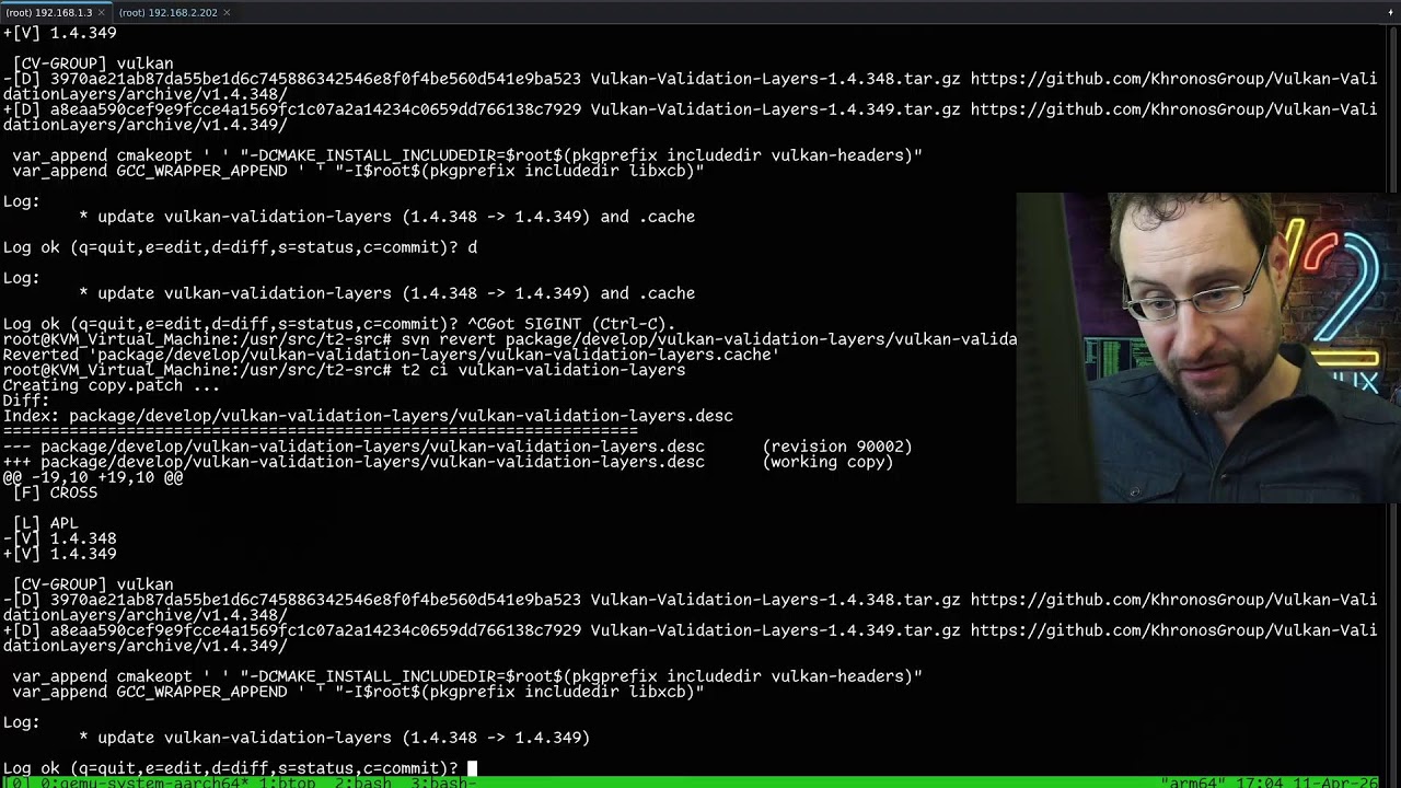 🚀 LIVE The Guy who built a Linux Distribution on the Weekend!  🅴
