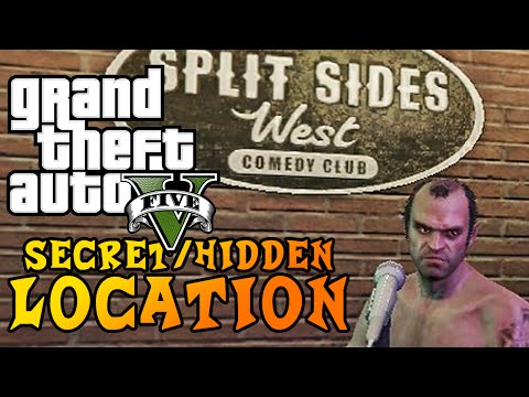 Split Sides Comedy Club - GTA V SECRET/HIDDEN Location (Open All Interiors Mod)