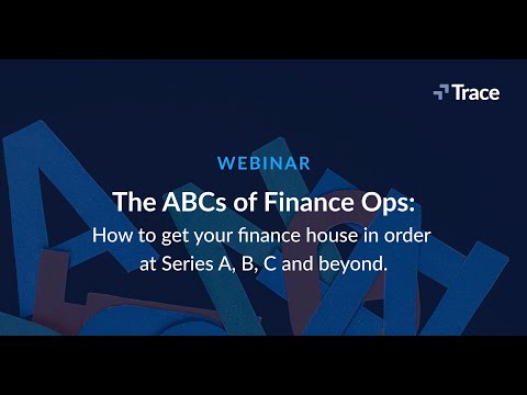 ABCs of Finance Ops Webinar
