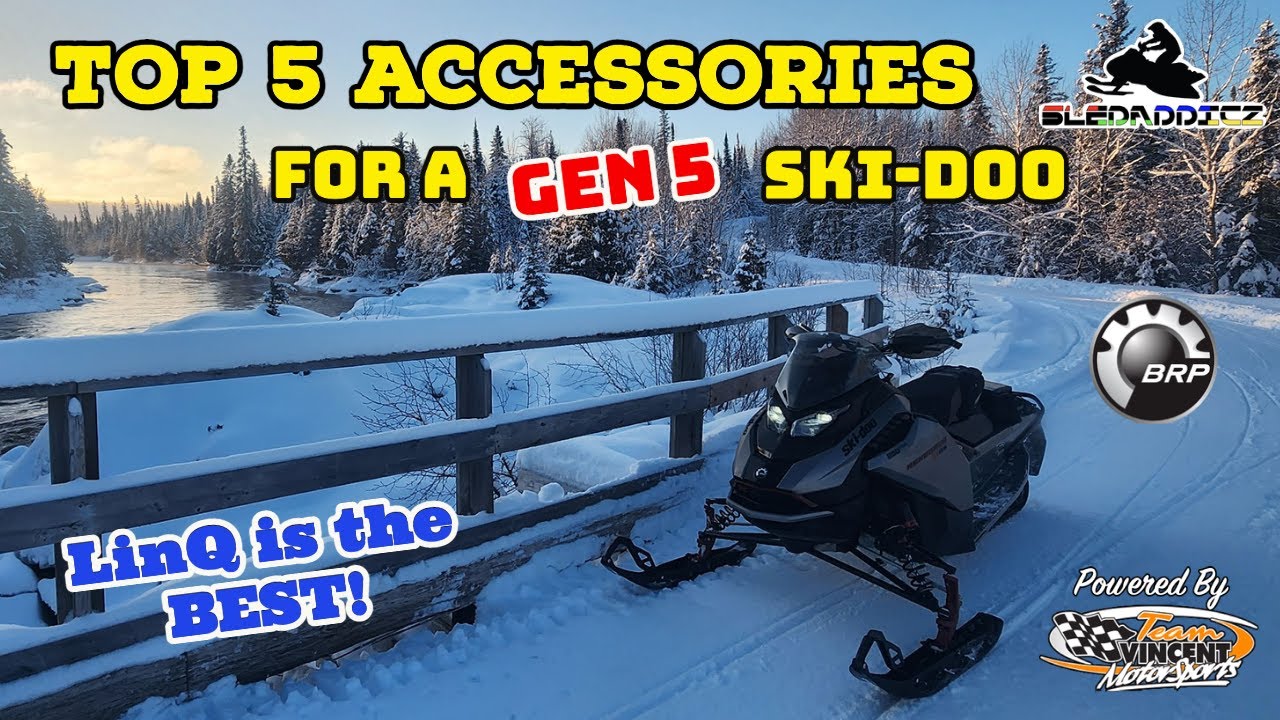 Top 5 Accessories for a Ski-Doo Gen 5 Snowmobile | Must haves for trail riders!