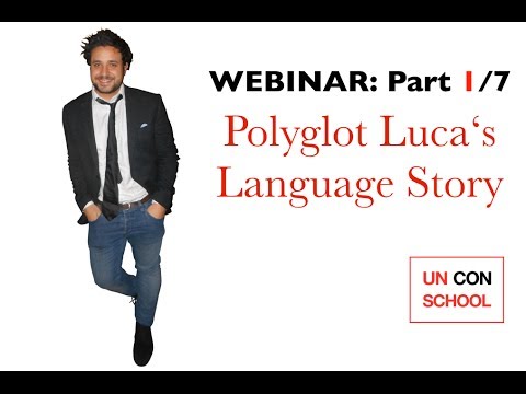 Webinar Part 1/7: Polyglot Luca's language story