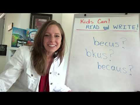 Trouble spelling “because”? Watch this!
