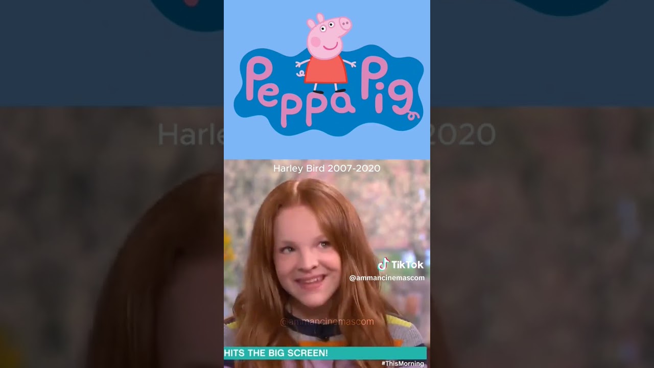 Peppa pig voice actors over the years