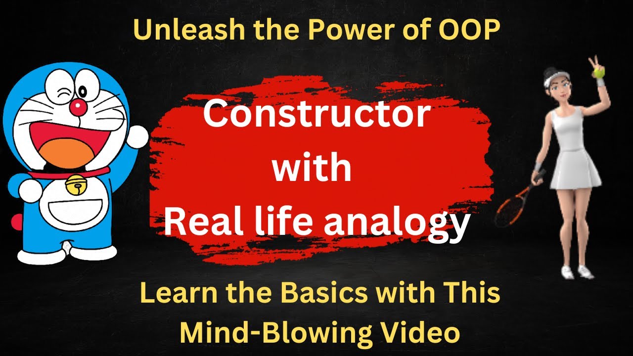Constructor in animated way || Object oriented programming for beginners