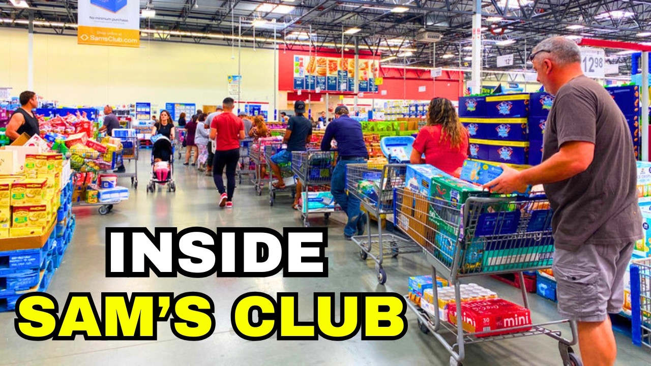 Inside a Busy Sam’s Club in Oklahoma City | 4K Store Walk | No Talking