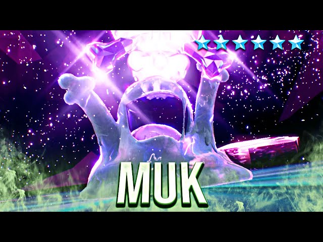 Pokemon Scarlet and Violet: Best Alolan Muk Tera Raid build