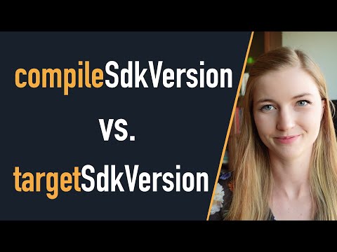 compileSdkVersion vs. targetSdkVersion - what's the difference?