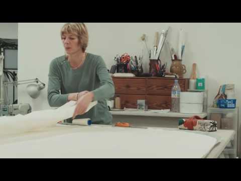 Les parures de lits (Aquarelle Textile & Laurence D)