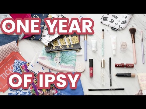 One Year Of IPSY Glambag Subscription Service Review | CORRIE V