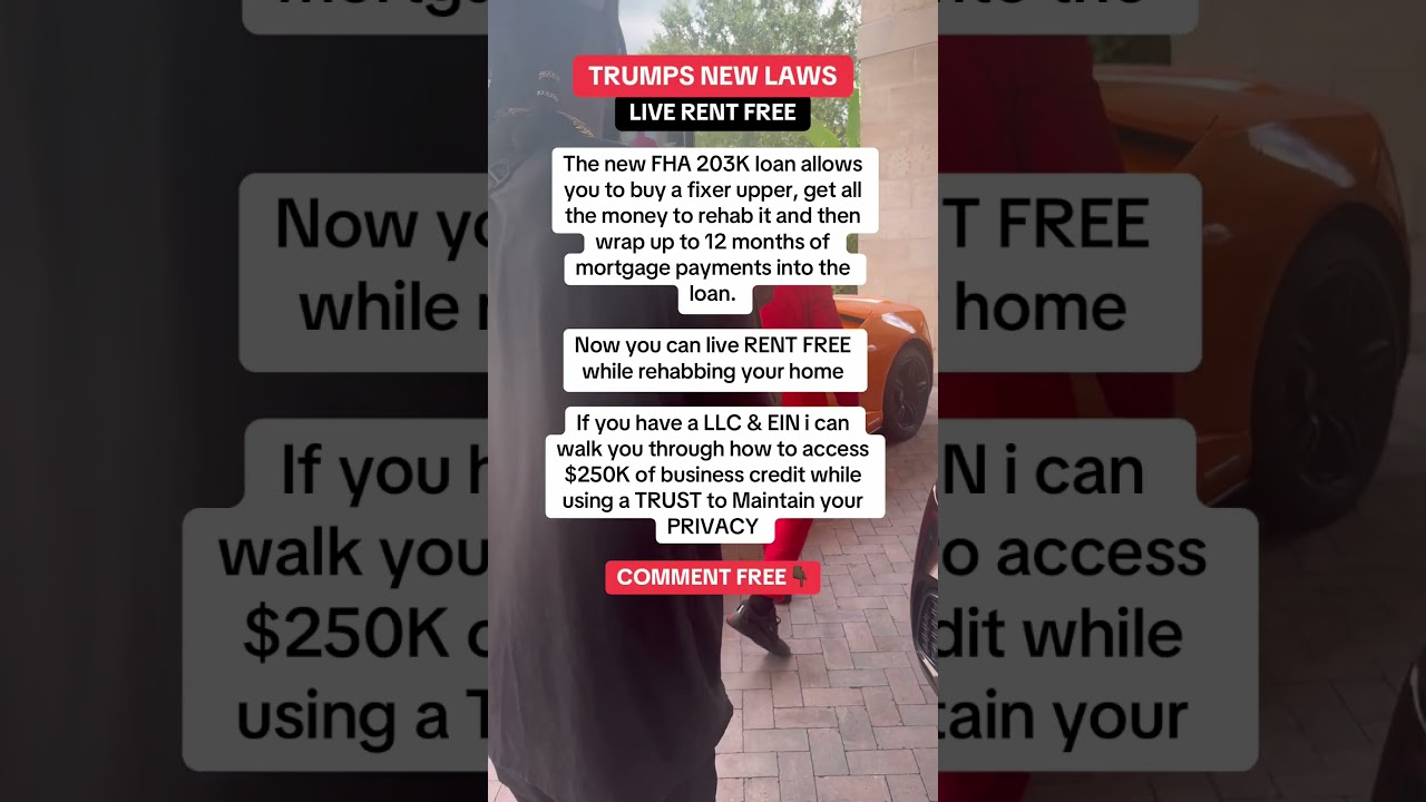 STOP PAYING MORTGAGES INSTEAD DO THIS & LIVE RENT FREE!! SUBSCRIBE & COMMENT FREE