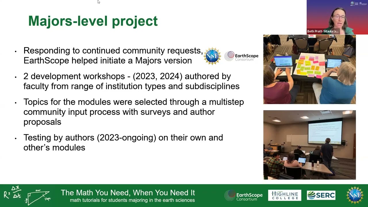 Math for Earth Science Majors