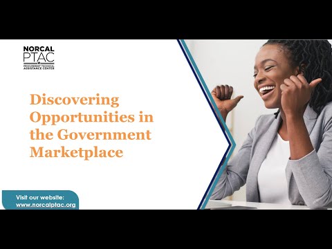 Finding Opportunities in the Government Marketplace