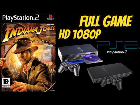 Indiana Jones and the Staff of Kings [PS2] 100% ALL ARTIFACTS Longplay Walkthrough Full Movie Game????